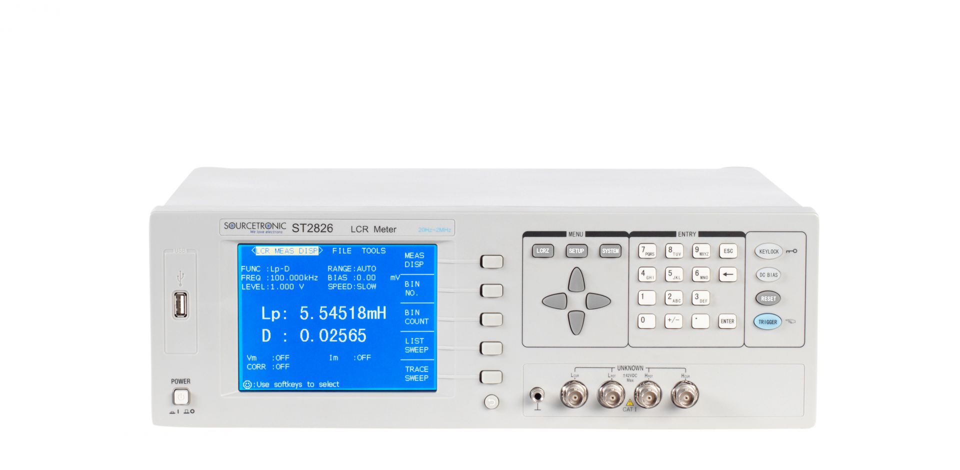 High-precision LCR Meter ST2826 5MHz