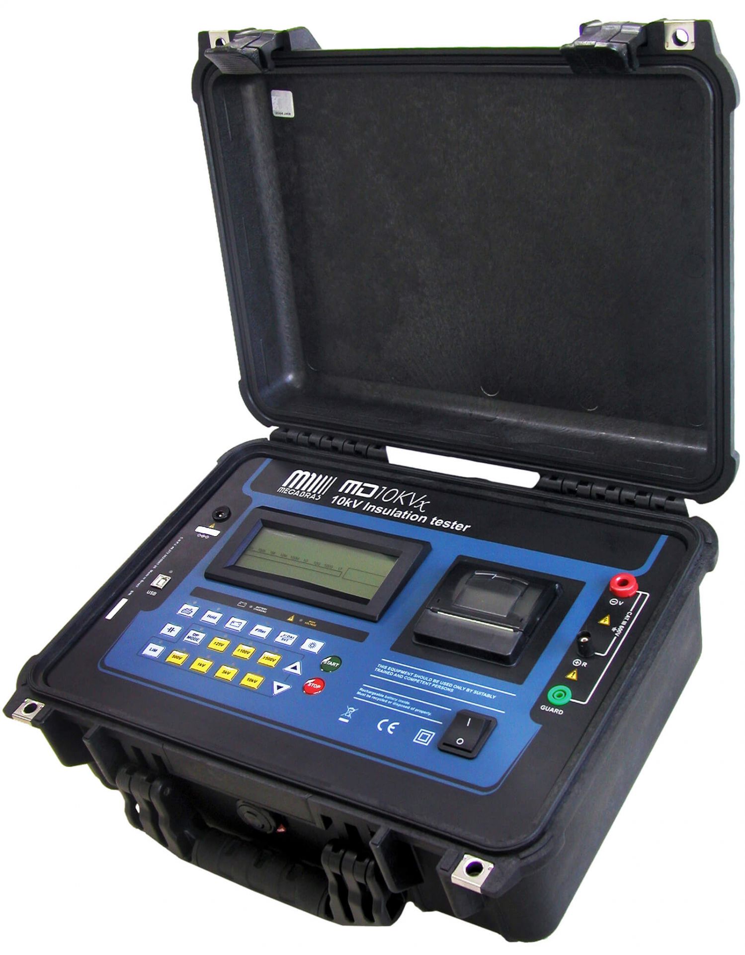 10000 V Megohmmeter - Insulation Testing