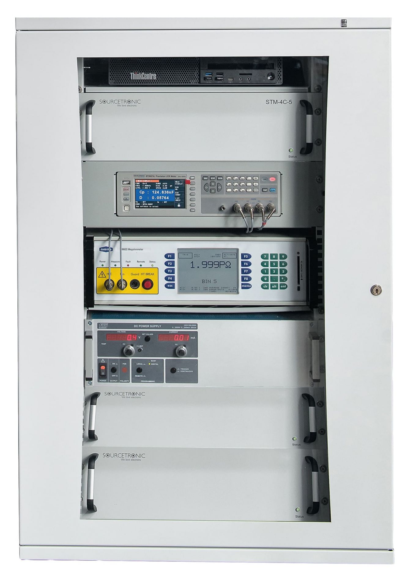 End of Line Capacitor Test System